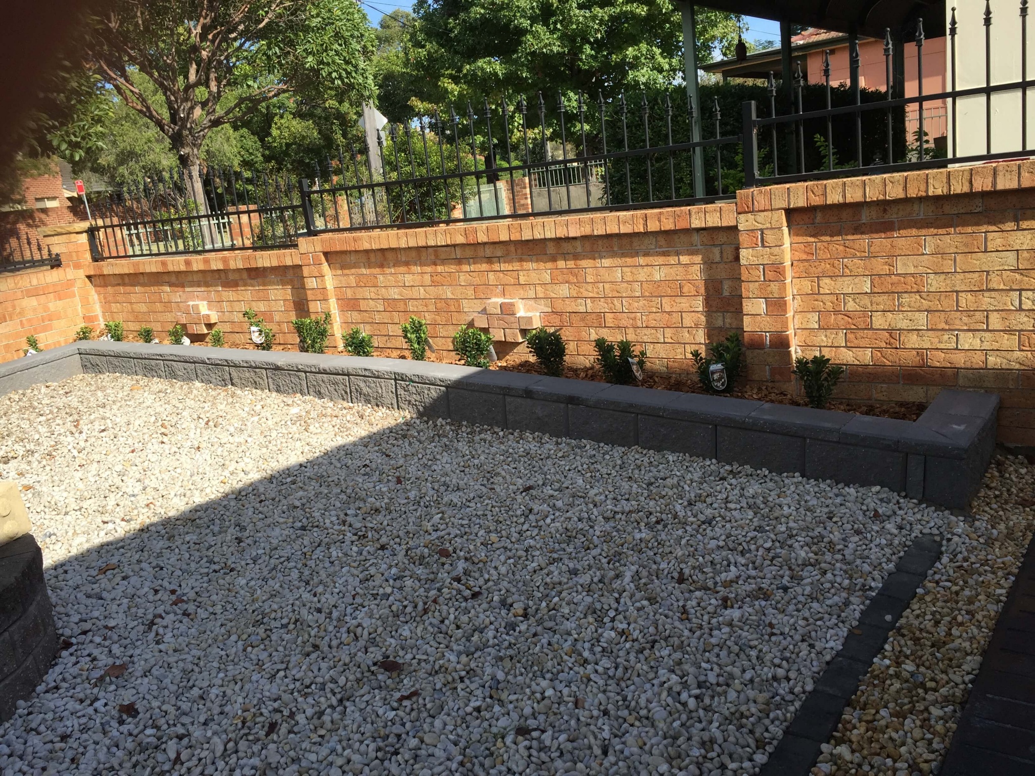 Building Retaining Walls on Property Boundaries | Alex Paving & Landscaping